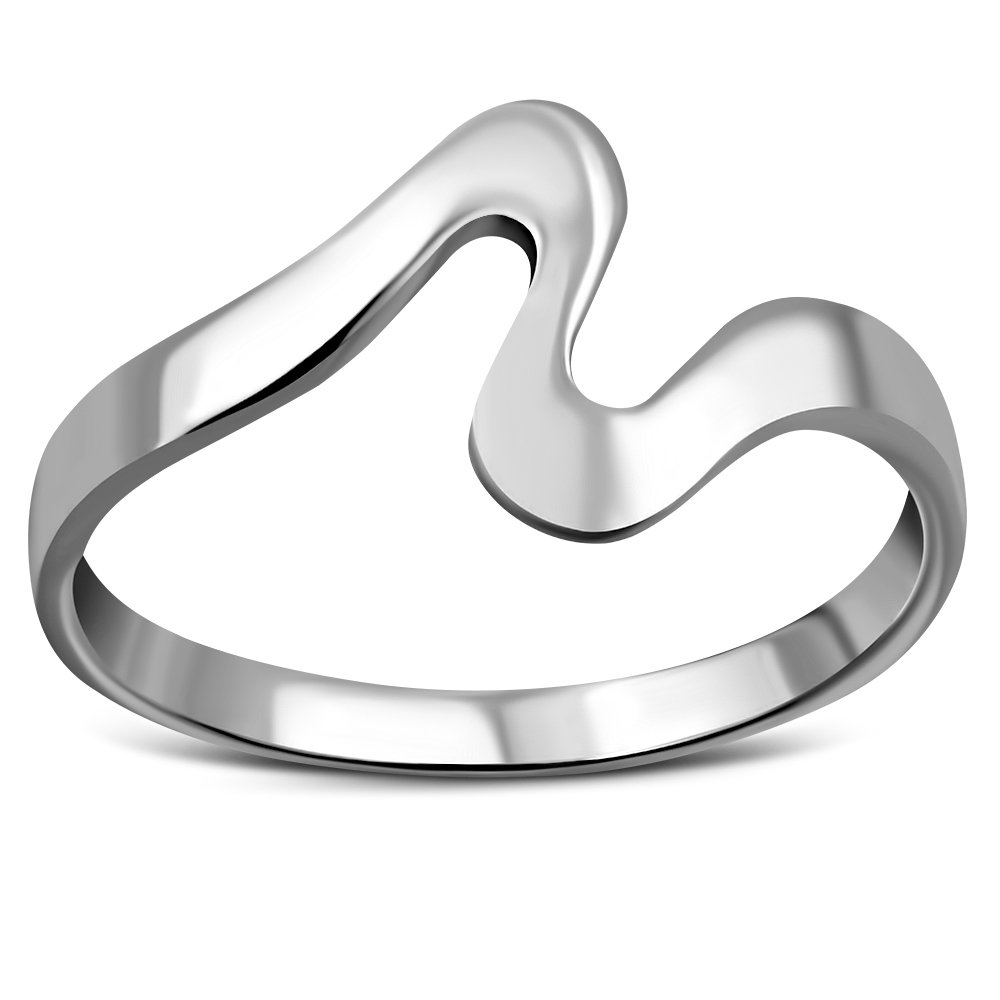 Plain Rings: Plain Simple Silver Ring, rp757